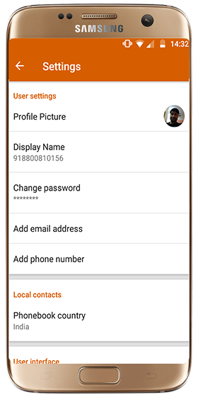 Android Communicator Voice,Video & IM, Video Softphone